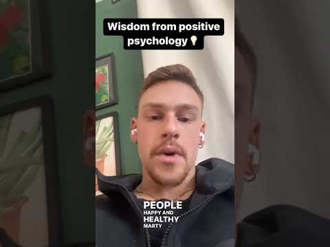 Wisdom from positive psychology💡#happiness #wellbeing #mentalhealth #positivepsychology