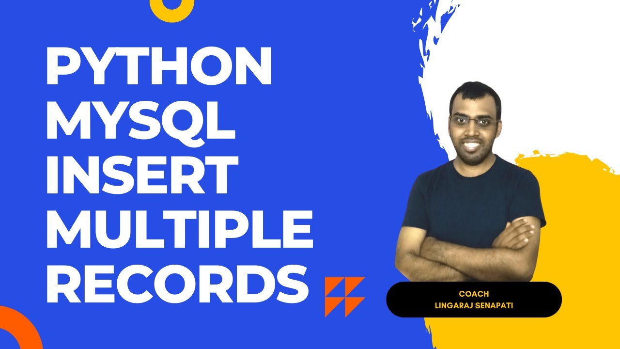 Python MySQL Insert Multiple Records #5 #lingarajtechhub