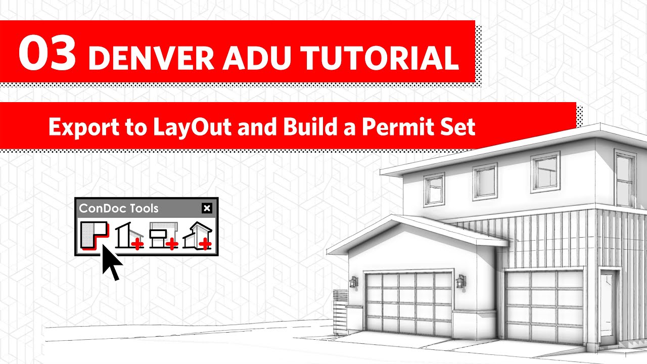 SketchUp to LayOut: The Final Step with ConDoc Drawing Export