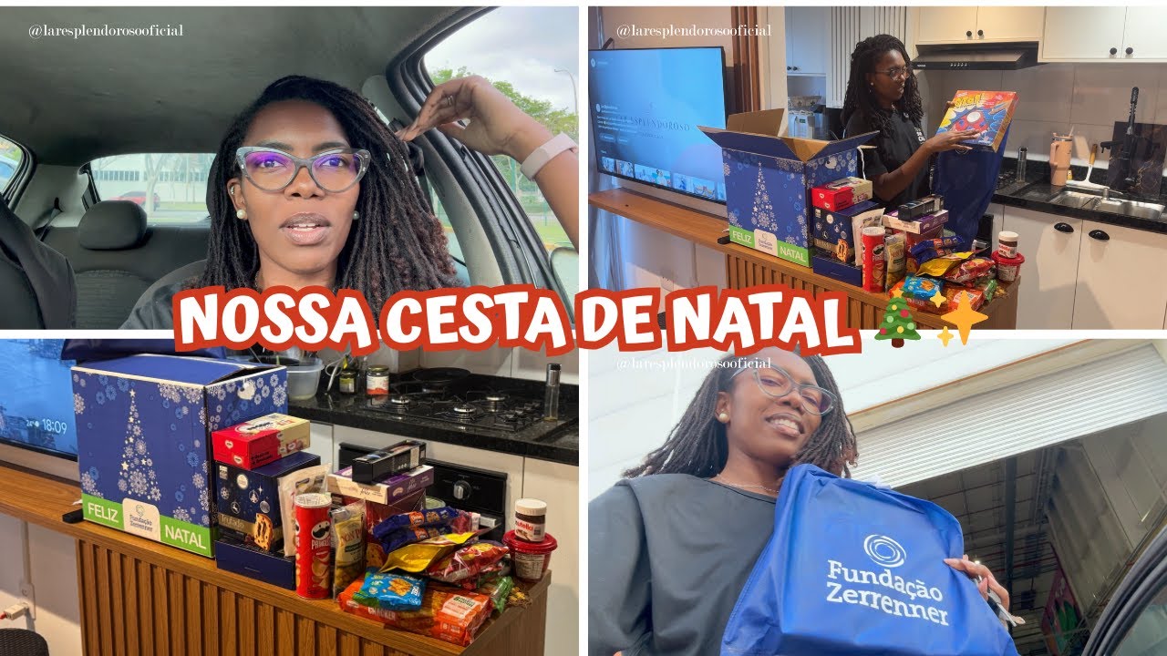 I PICKED UP THE AMBEV CHRISTMAS BASKET | REAL VLOG OF OUR DAY-TO-DAY LIFE