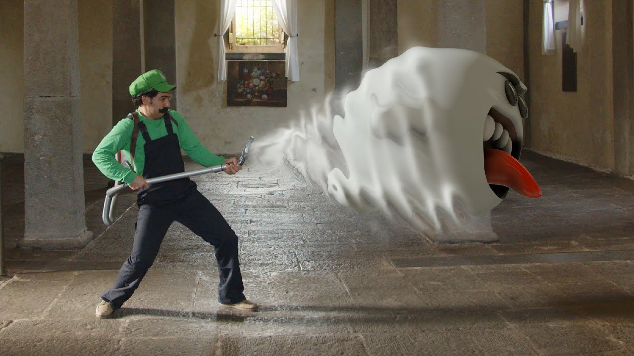 Luigi's Mansion in Real Life - LokmanVideo