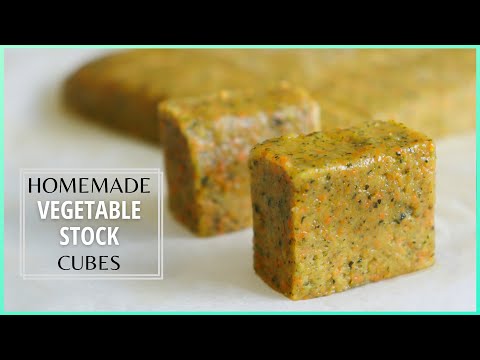 HOMEMADE VEGETABLE STOCK CUBES | How to Make Bouillon Cubes | Dado Fatto in Casa | Jennel Letizia