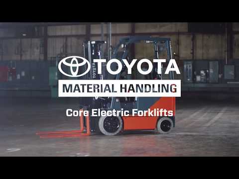 Toyota Electric Counterbalanced Forklift - Toyota 8FBJ35 3.5 Ton 4 ...