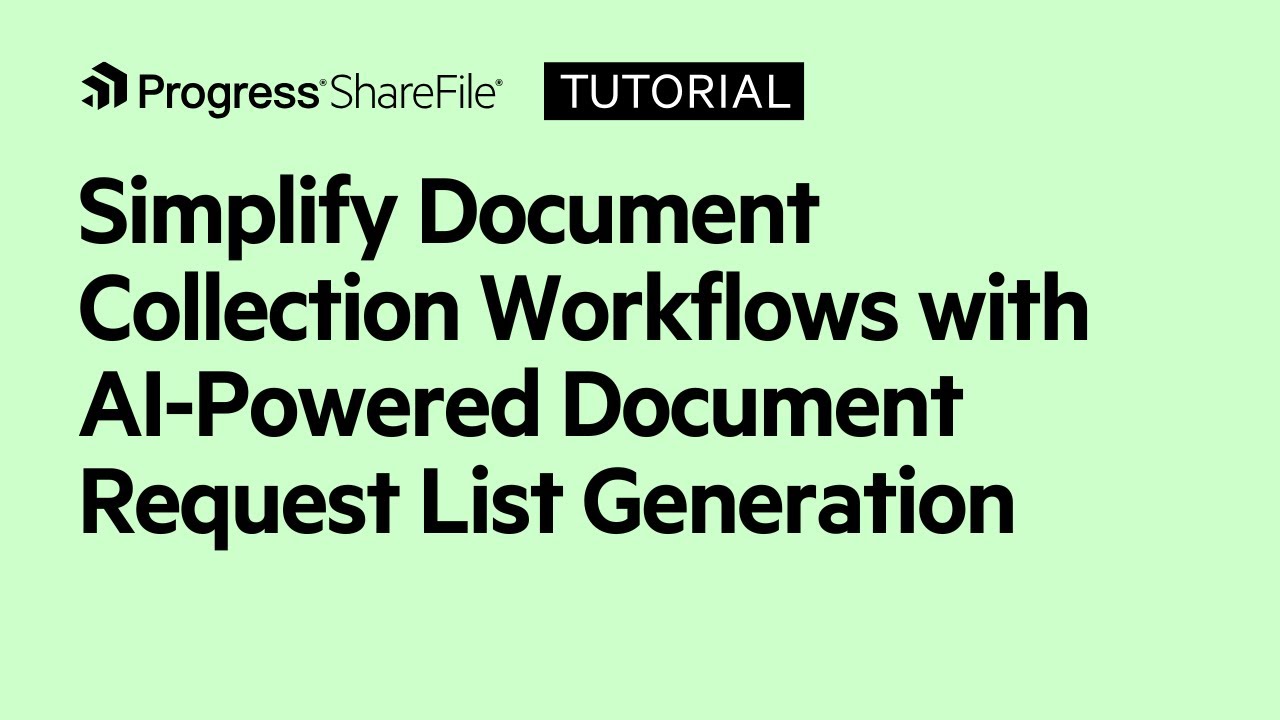 Simplify Document Collection Workflows with AI