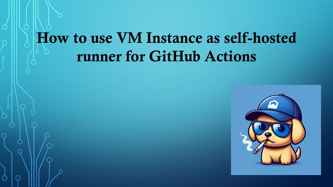 How to use VM Instance as self-hosted runner for GitHub Actions?