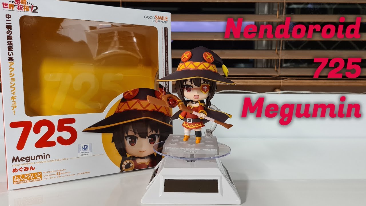 Nendoroid 725 Megumin Unboxing