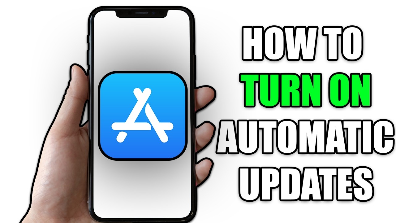 How to Turn On Automatic App Updates iPhone (2026)