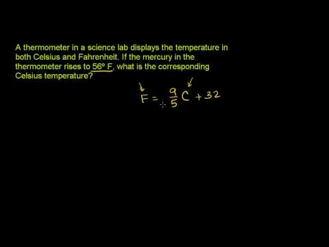 Converting Farenheit to Celsius