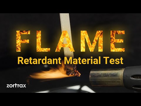 🔥 ❌ Flame Retardancy Test of a Sample Made with Ultrafuse PPSU on Zortrax Endureal 3D Printer