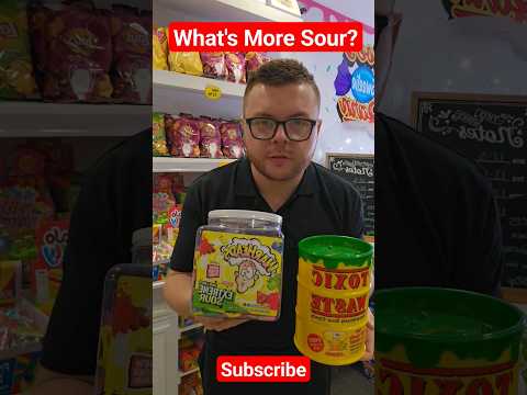 Toxic Waste or Warheads? 🥴 #sweets #candy #food #foodie #youtubeshorts #shorts #viral #trending #yt