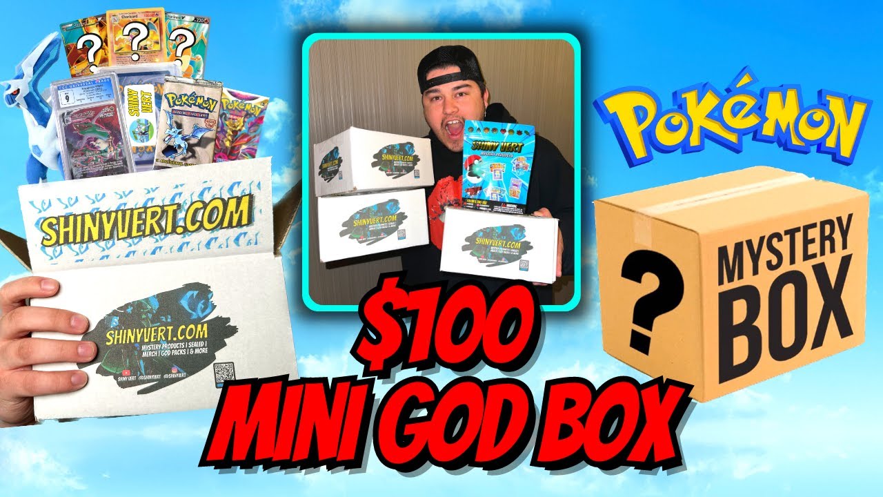 Opening $100 Pokemon Mini God Box