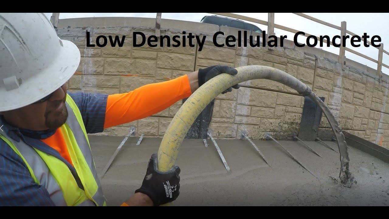 Uses for Low Density Cellular Concrete