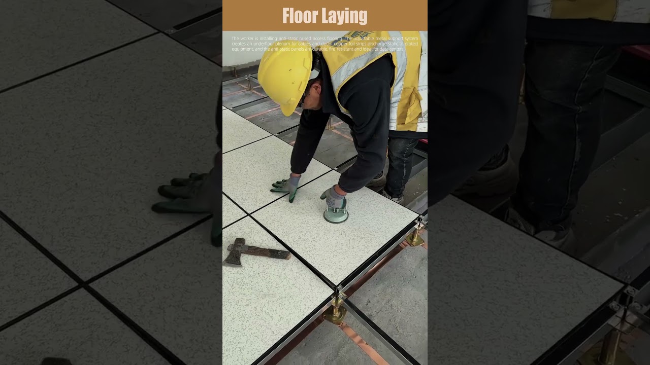anti-static raised access flooring