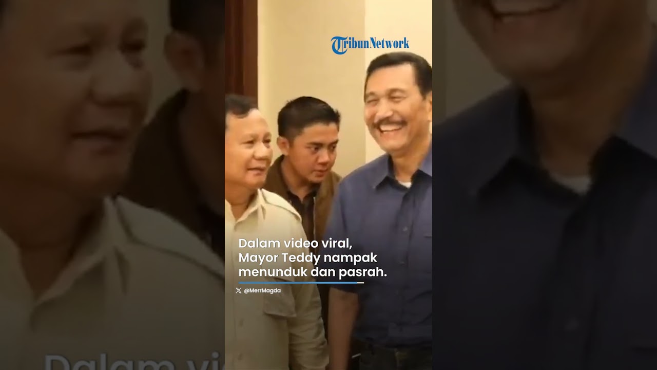 Momen Lucu Mayor Teddy Pipinya Dicubit Luhut Binsar Pandjaitan, Sang ...