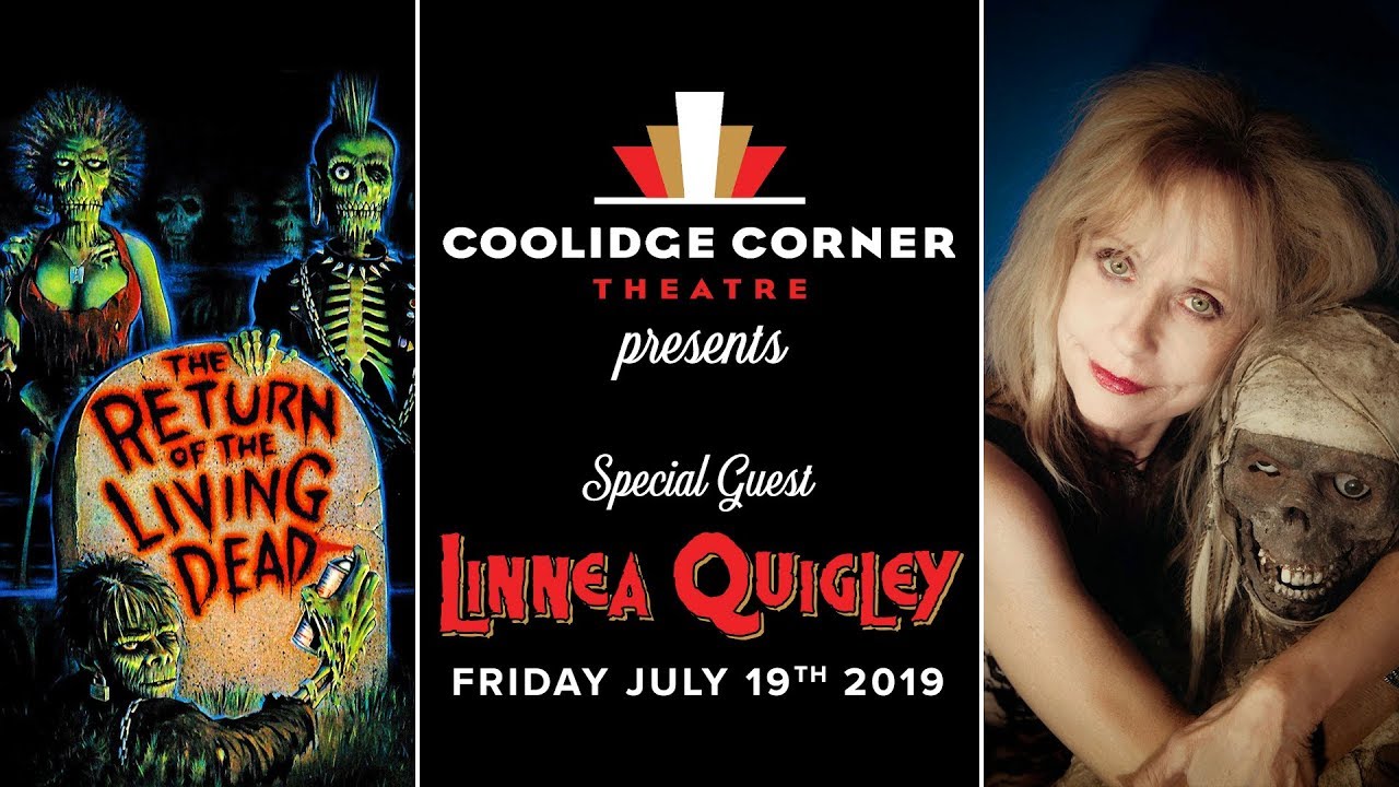 Linnea Quigley at the Coolidge Theater 2019