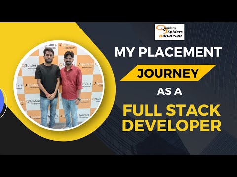 My placement journey | Full Stack Developer | QSpiders/JSpiders Hadapsar....