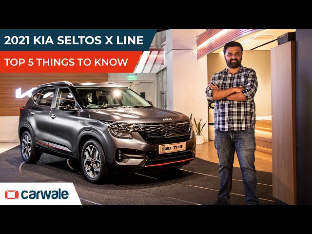 2021 Kia Seltos X Line | Top 5 Things to Know | New Matte Paint, Alloy ...