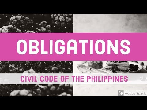 OBLIGATIONS - Book IV - Article 1156 to 1304 CIVIL CODE Audio Codal