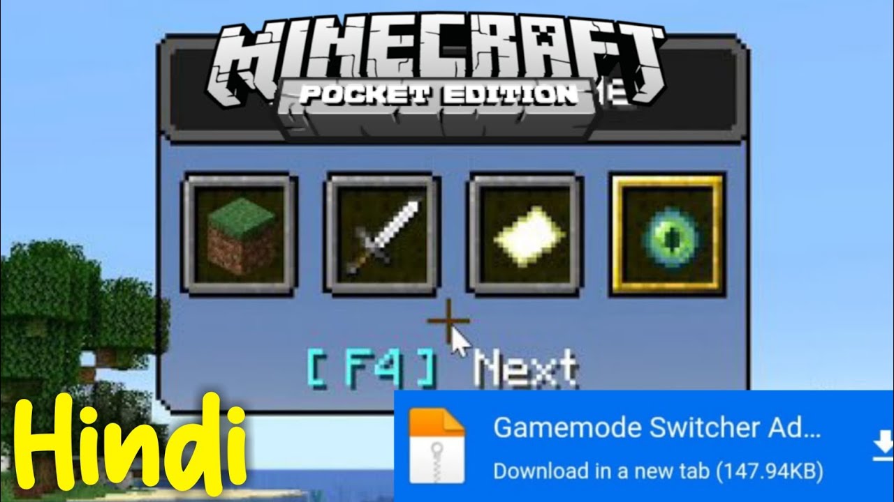 Master Minecraft Pe/MCPE 1.20 with the Game Mode Changer Mod