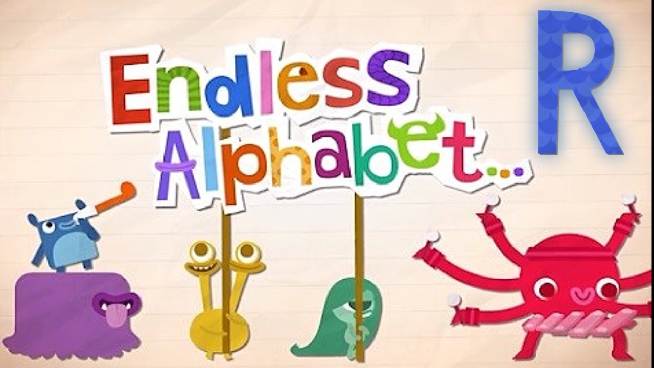 Letter R - RAINSTORM, RECYCLE, REFLECTION, REFRESHING | Endless Alphabet A to Z -  Originator Games