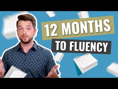 12 Months to Fluency (the Step-by-Step Roadmap)