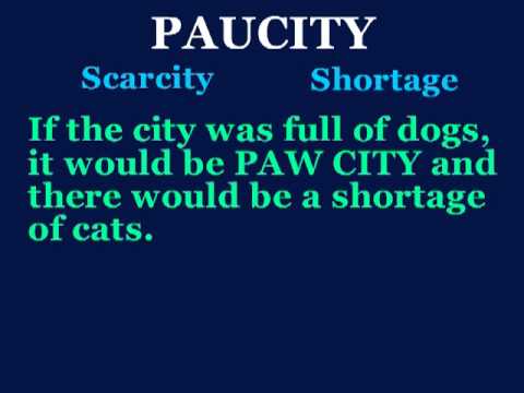 paucity