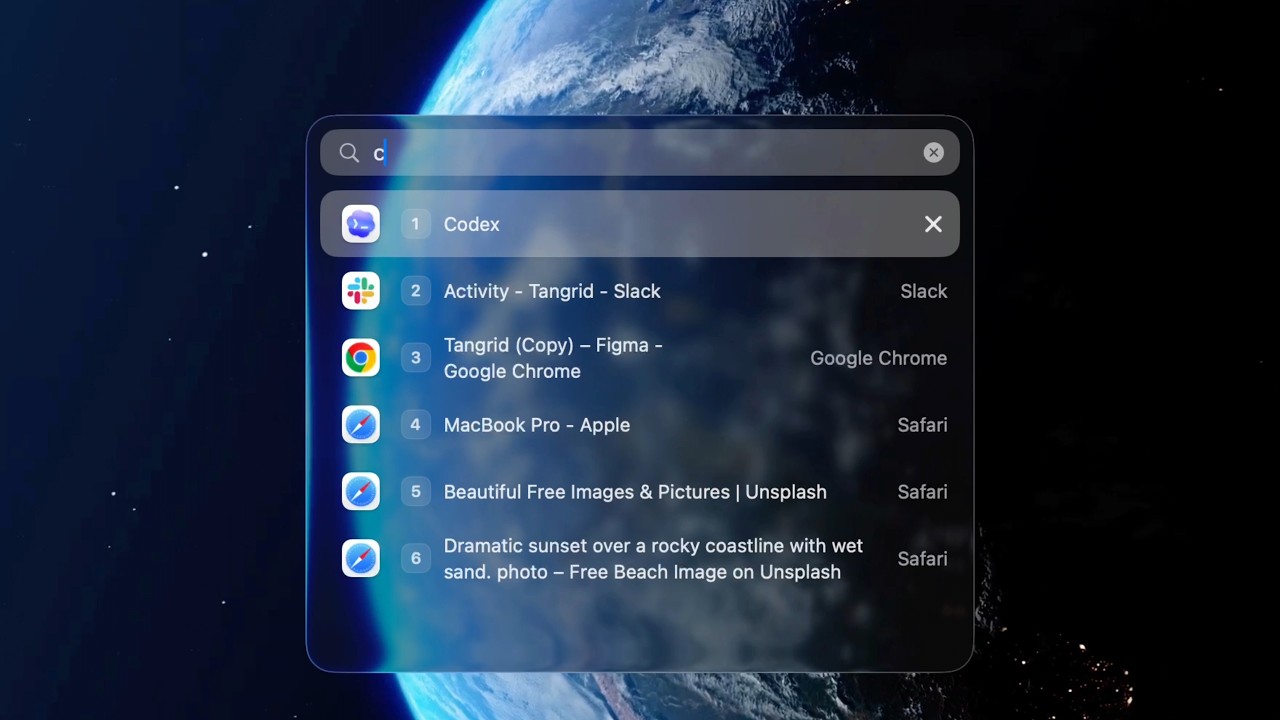Tangrid - Snap, tile, switch, and preview windows on macOS