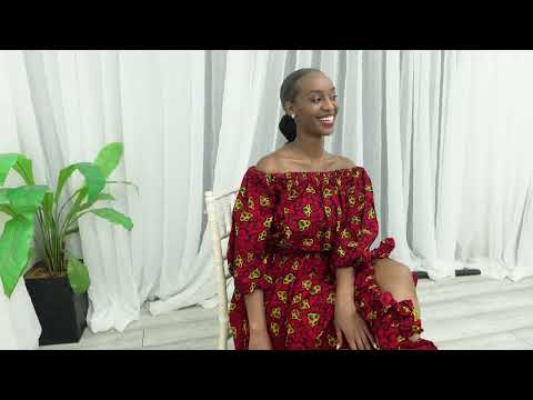 Ana African Print Maxi Skirt Set