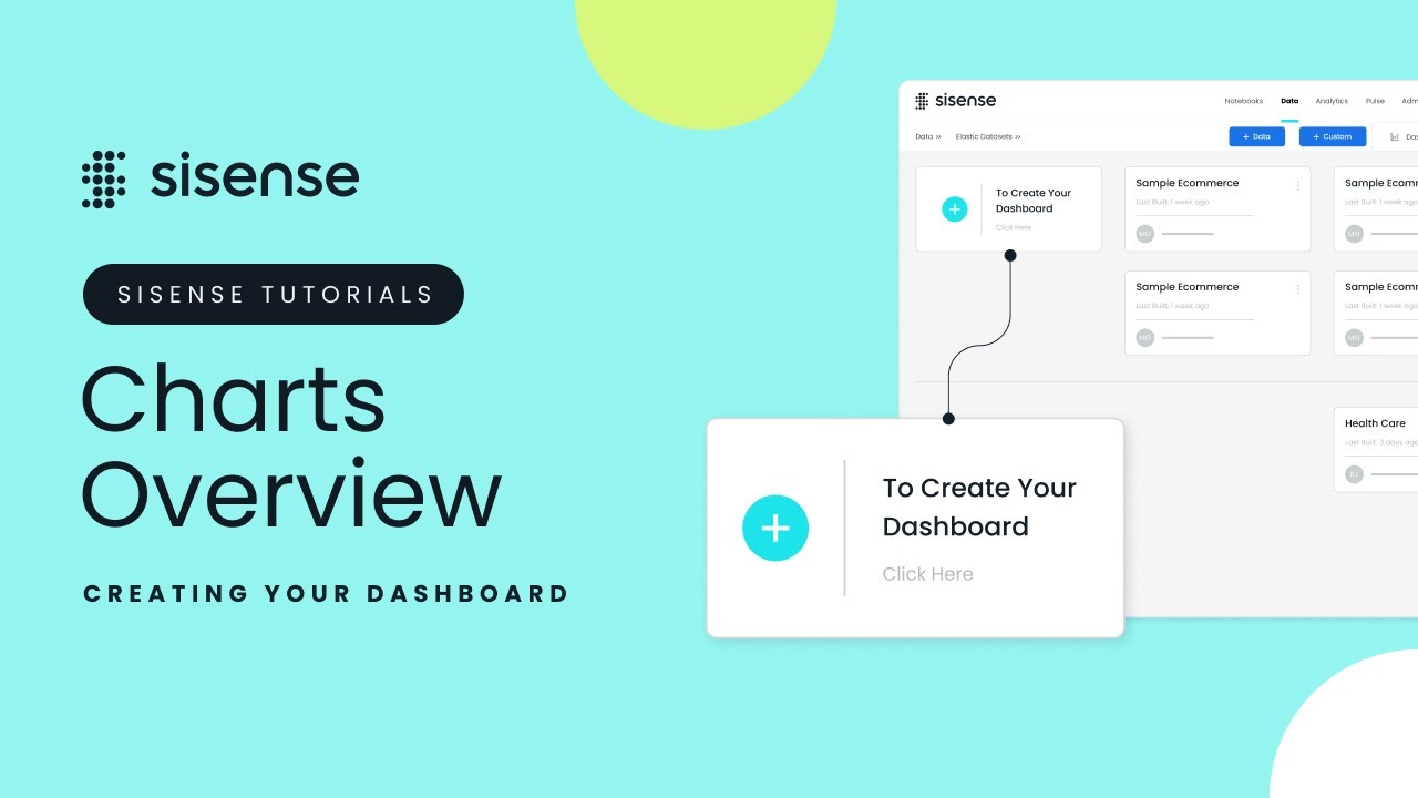 Charts Overview | Sisense Tutorials: Creating your Dashboard
