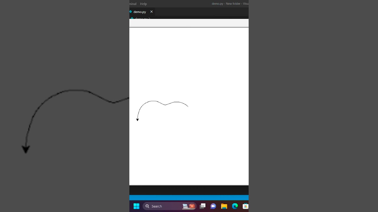 Apple logo using python. #python #programming #viral #shorts