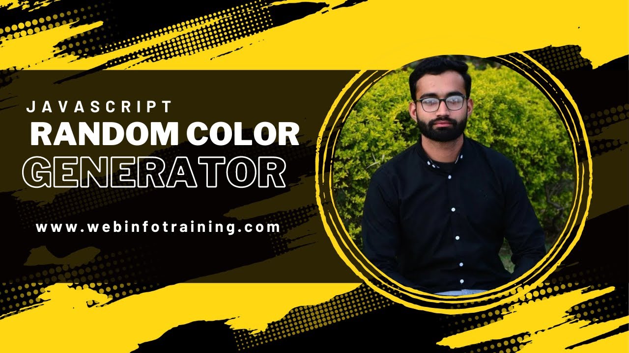 How to create a Random Hex Background Color Generator using HTML, CSS, and JavaScript.