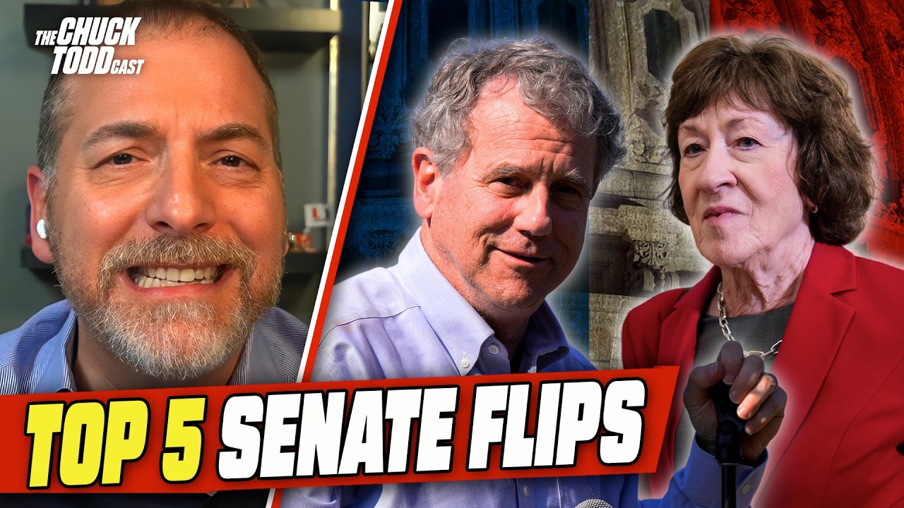 Top 5 Republican Senate Seats Most Likely To FLIP Blue In Midterms | Chuck Todd Politics
