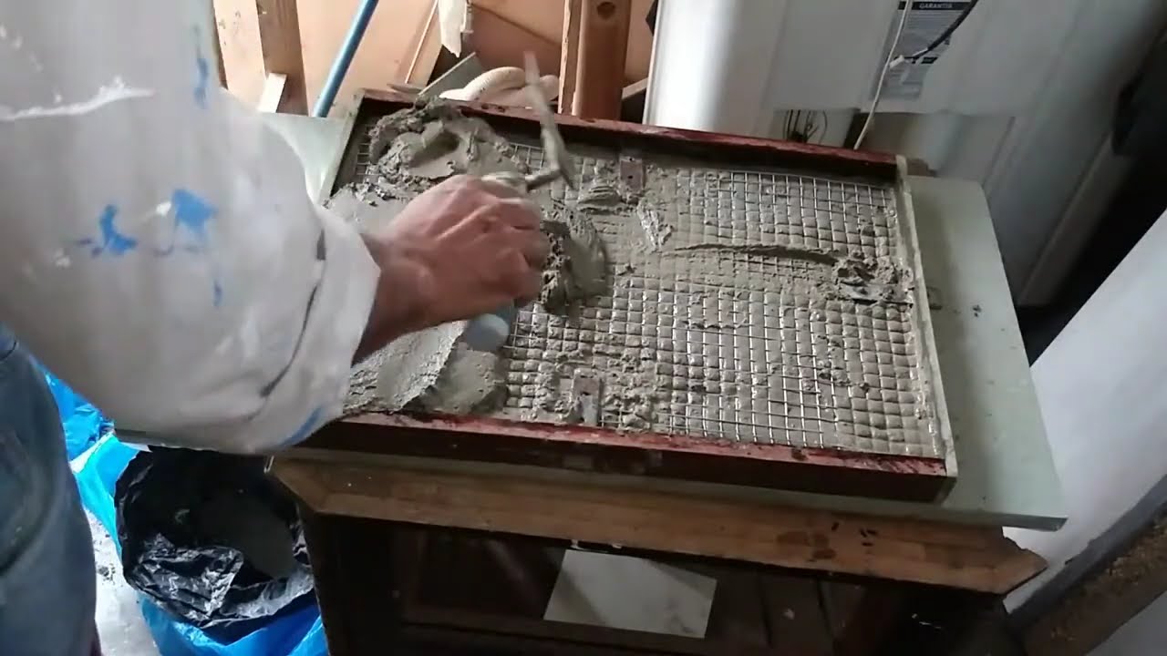 How to make cement tombstones