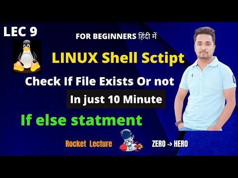 How to check if file exists using shell Script| Write shell Scipt using if else statement