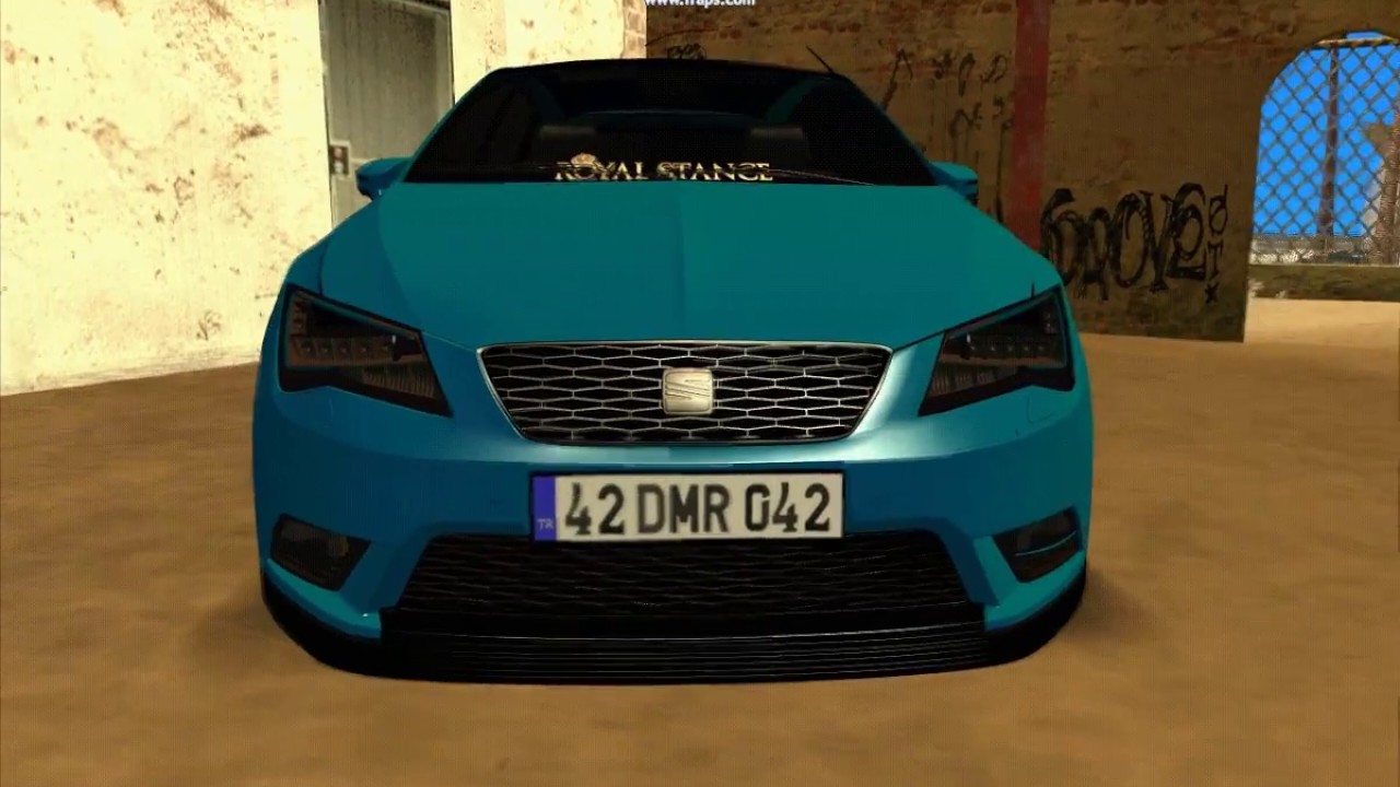 Seat Leon FR Blue - GTA: SA