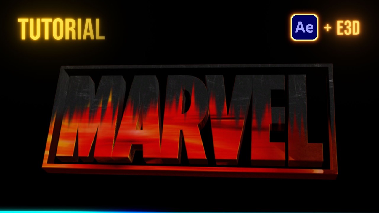 I Recreated the Marvel Studios Intro from Scratch | After Effects + E3D Tutorial