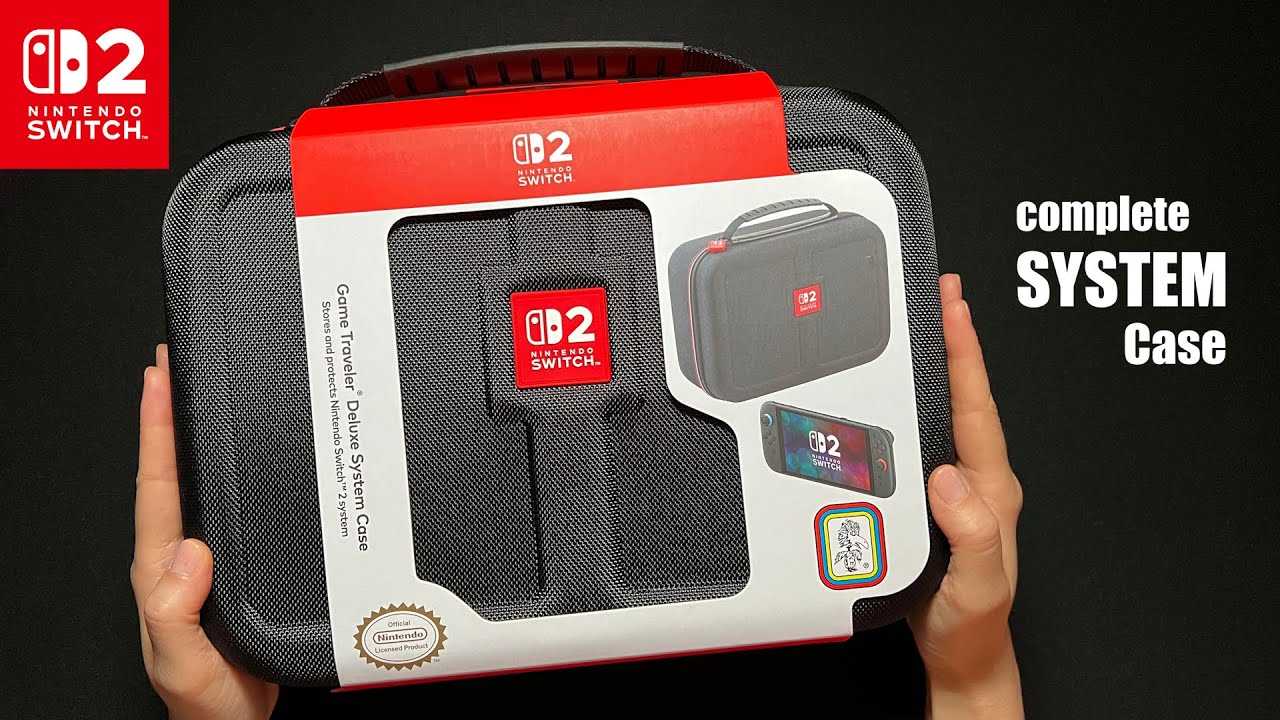 HANDS ON Nintendo Switch 2 LARGE Game Traveler Deluxe System Case