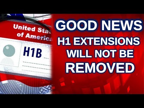 H1B News - Extensions after 6th year will not be removed