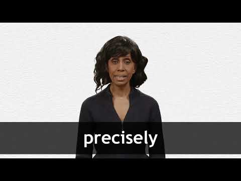 How to pronounce PRECISELY in American English