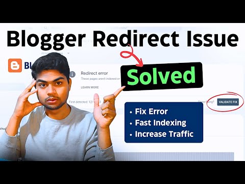 Redirect Error Google Search Console Blogger 2025 | How to fix Coverage issue fixes for site