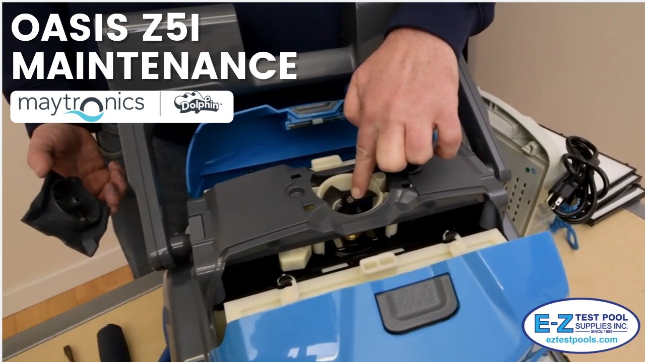 How to Replace Parts on Your Dolphin Oasis Z5i Robotic Pool Cleaner