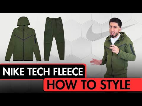 Styling Nike Tech Fleece Tracksuit - Khaki
