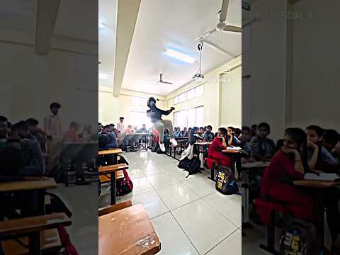 Flips in classroom 😱 #classroom #college #backflip #viral #trending #tricks #stunt #shorts