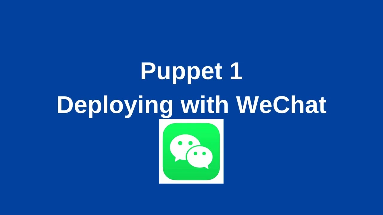 Wechaty Getting Started tutorial for deploying on WeChat