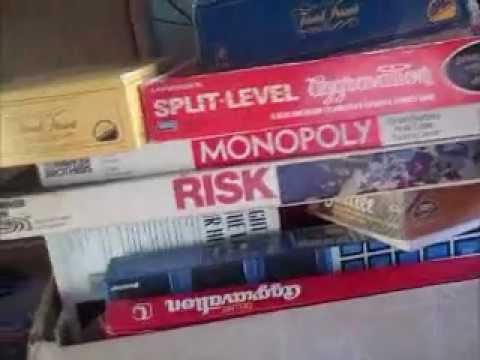 Awesome vintage board game lot given to me!