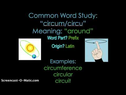 Common Word Study: Circum