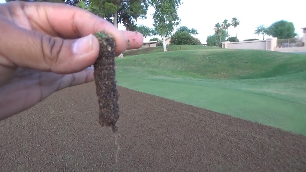 2020 Vistas Greens Aerification Process