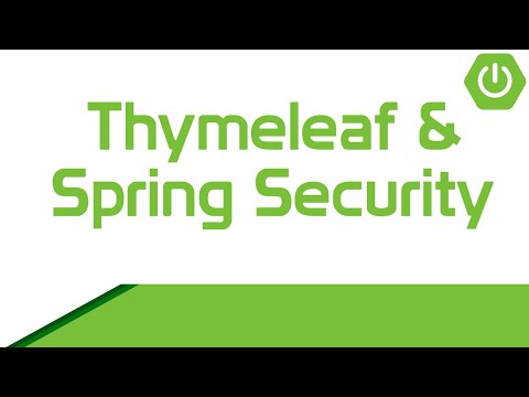 Integrating Thymeleaf and Spring Security