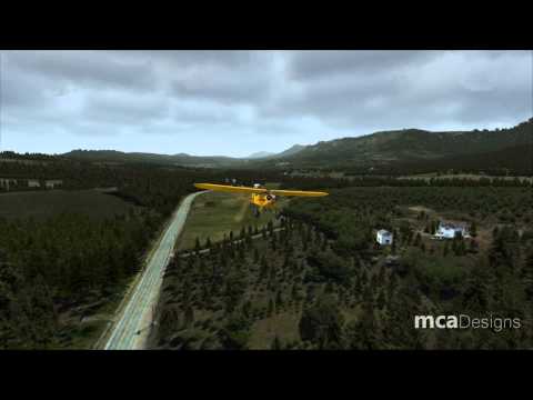 FSX MCA Designs NA Airstips vol1 fly-around