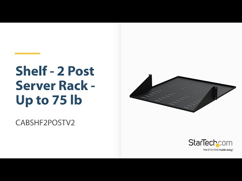 2U Server Rack Shelf - CABSHF2POSTV2 | StarTech.com